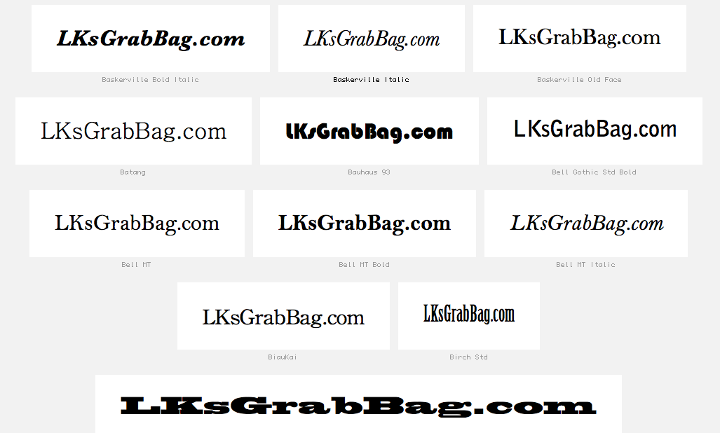 February | 2013 | LK's Grab Bag